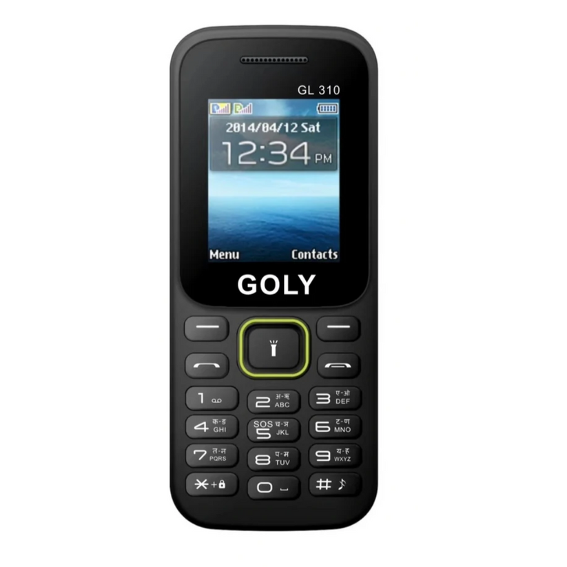 GOLY 310 1.77" Display,Vibration, 1100mAh Battery with Dual SIM 2G ...